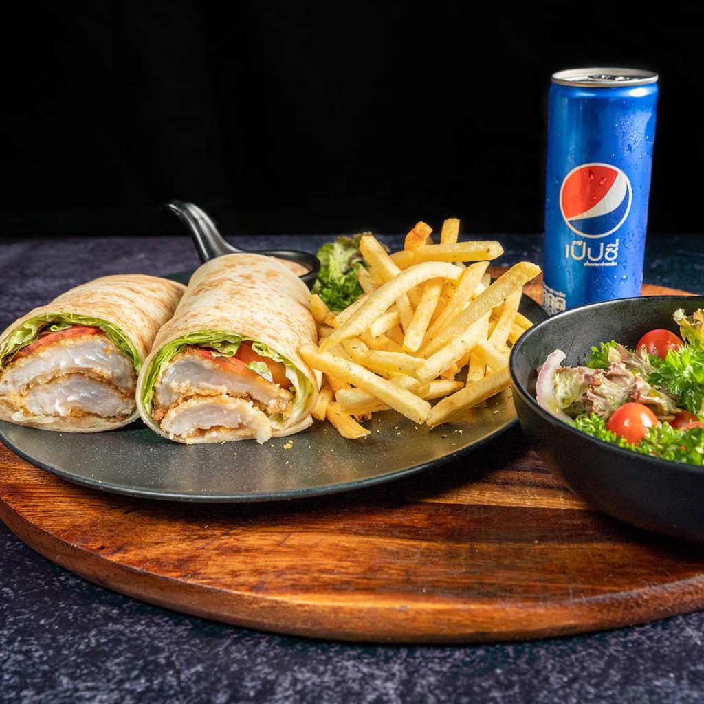 Fish Wrap | Royal ♛ Pizza Bangkok