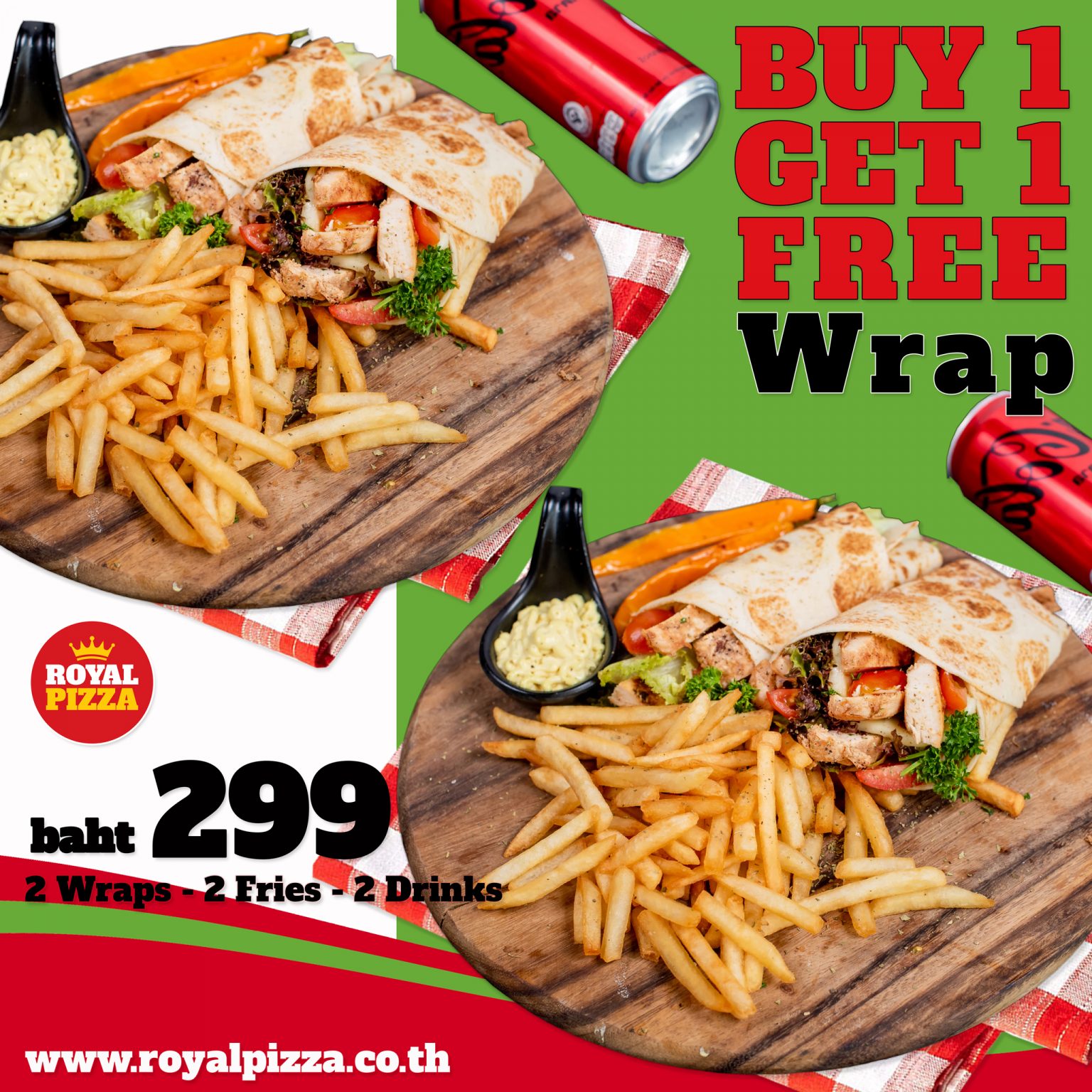 Bangkok Pizza Delivery | Royal Pizza Co