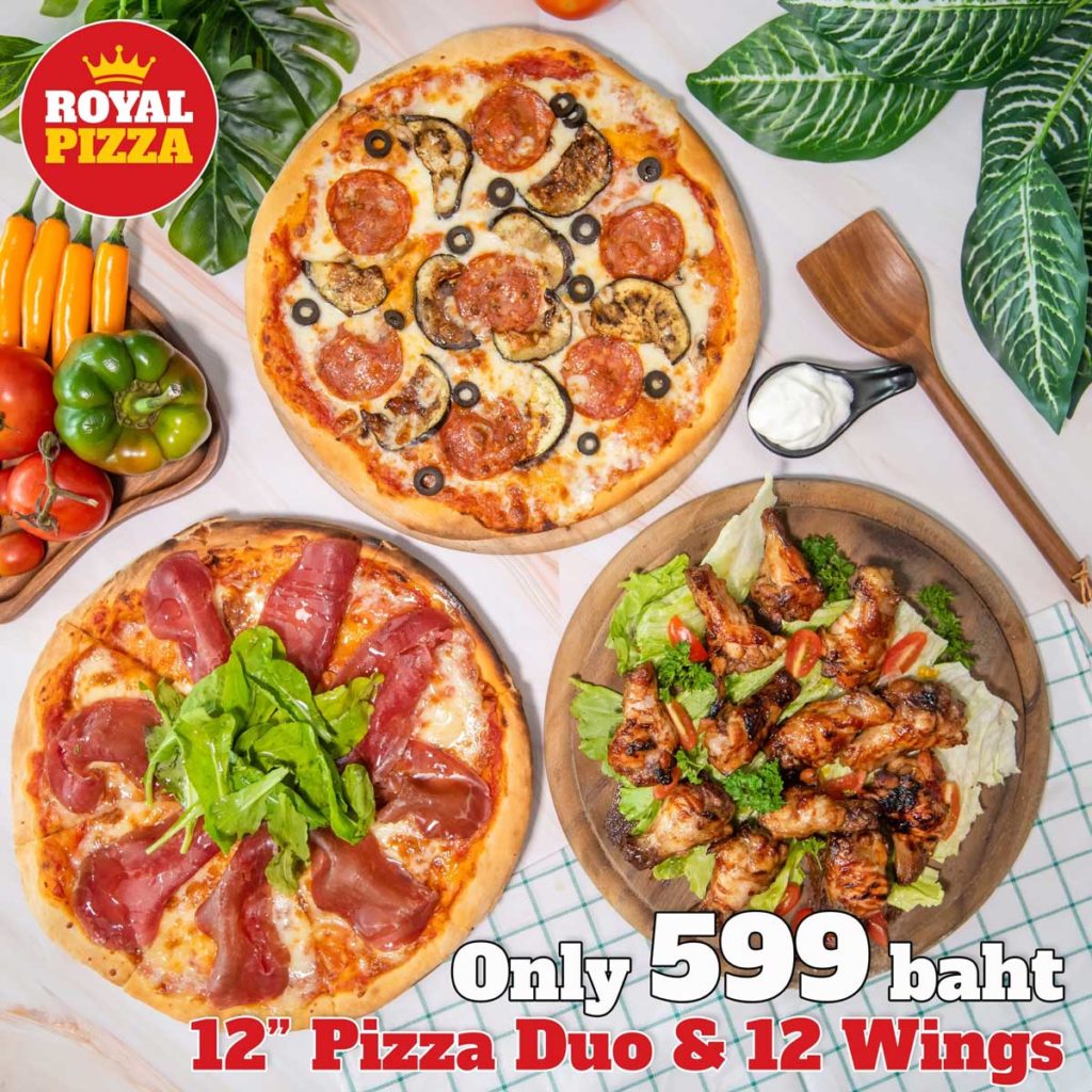 Promos | Royal ♛ Pizza Delivery Bangkok